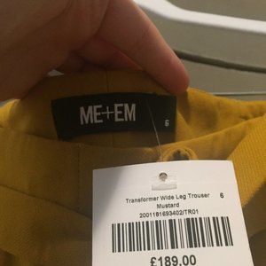 MeAndEm | Pants & Jumpsuits | Nwt Meem Meandem Transformer Wideleg ...